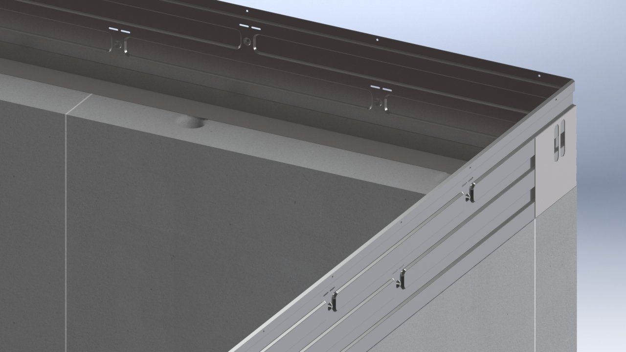 Metal Edge Formwork, Concrete Slab Edge Shutter, Permanent Formwork