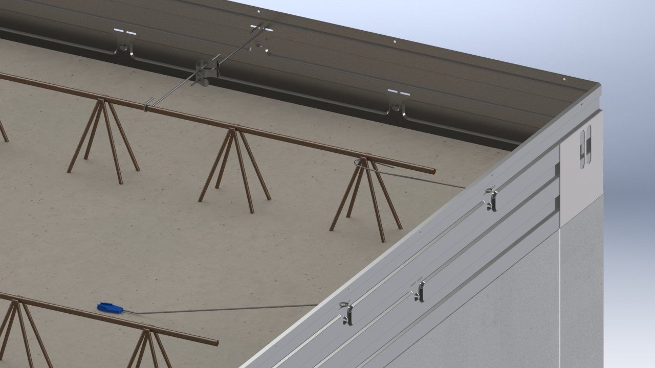 Metal Edge Formwork, Concrete Slab Edge Shutter, Permanent Formwork