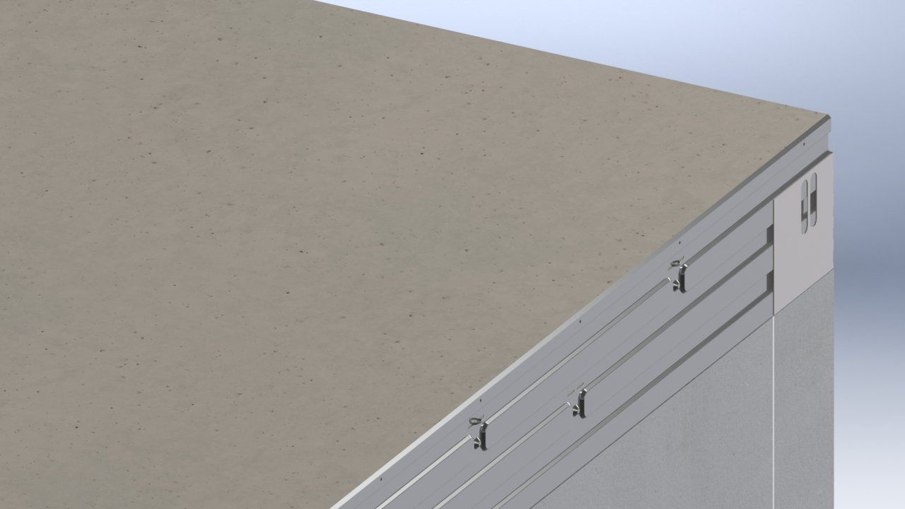 Metal Edge Formwork, Concrete Slab Edge Shutter, Permanent Formwork