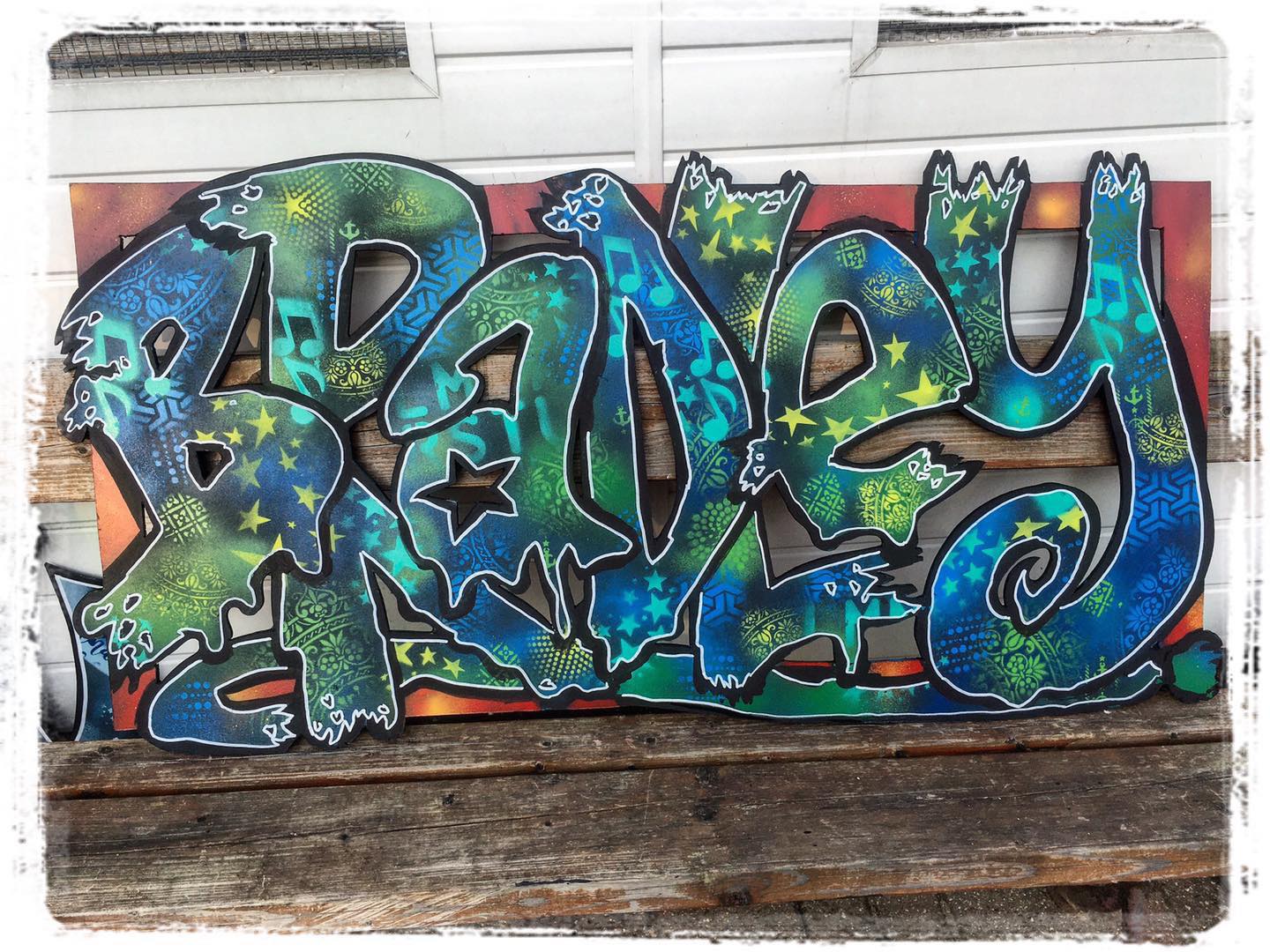 AZ TAGZ | GRAFFITI NAME TAGS