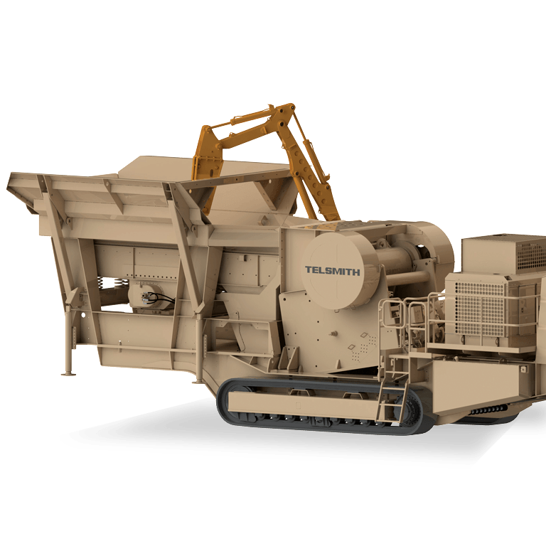 Planta de mandíbula con orugas Tel-Trax™ TJ3258 Telsmith