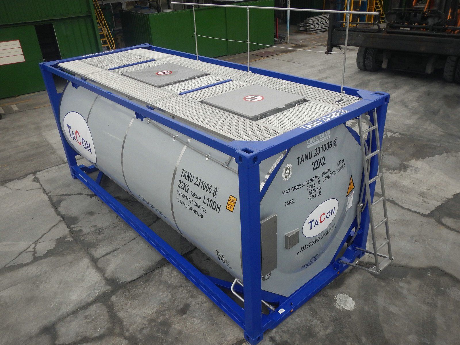 Tankcontainer und Gascontainer mieten bei TACON