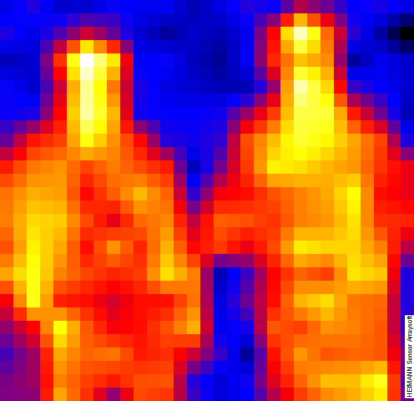 16x16 Thermopile Infrared Array - Heimann Sensor