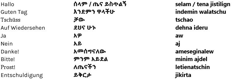 Amharisch lernen mit Langzeitgedächtnis-Lernmethode