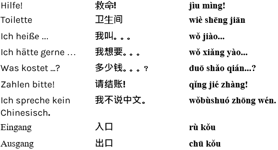 Chinesisch lernen mit Langzeitgedächtnis-Lernmethode