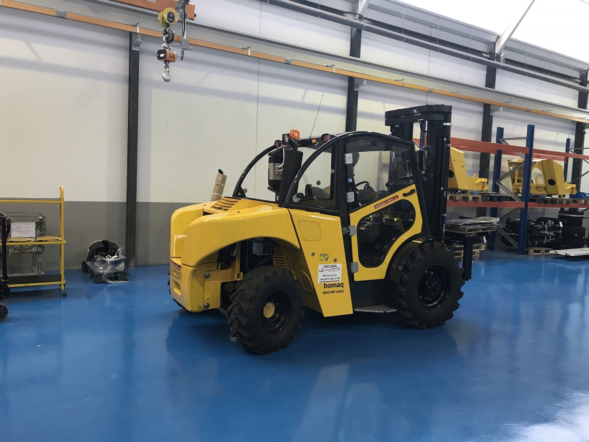 BOMAQ - Rough Terrain 4x4 and 4WD Forklift Trucks