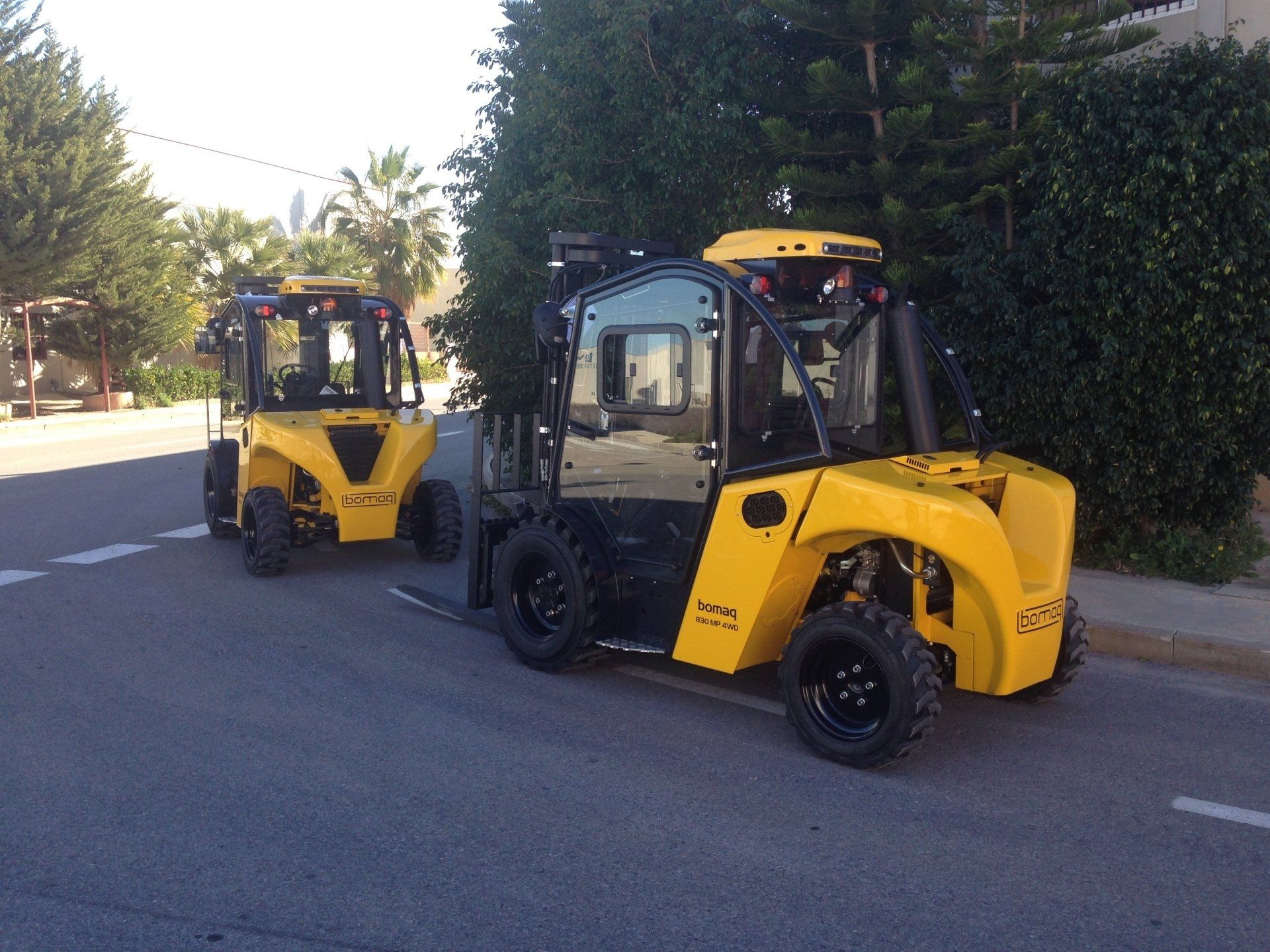 BOMAQ - Rough Terrain 4x4 and 4WD Forklift Trucks