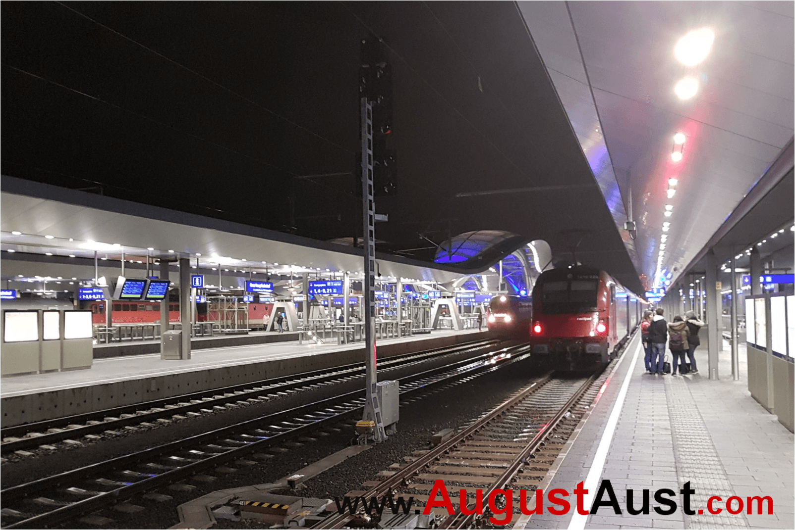 Fotos und Information, Graz Hauptbahnhof und Busbahnhof