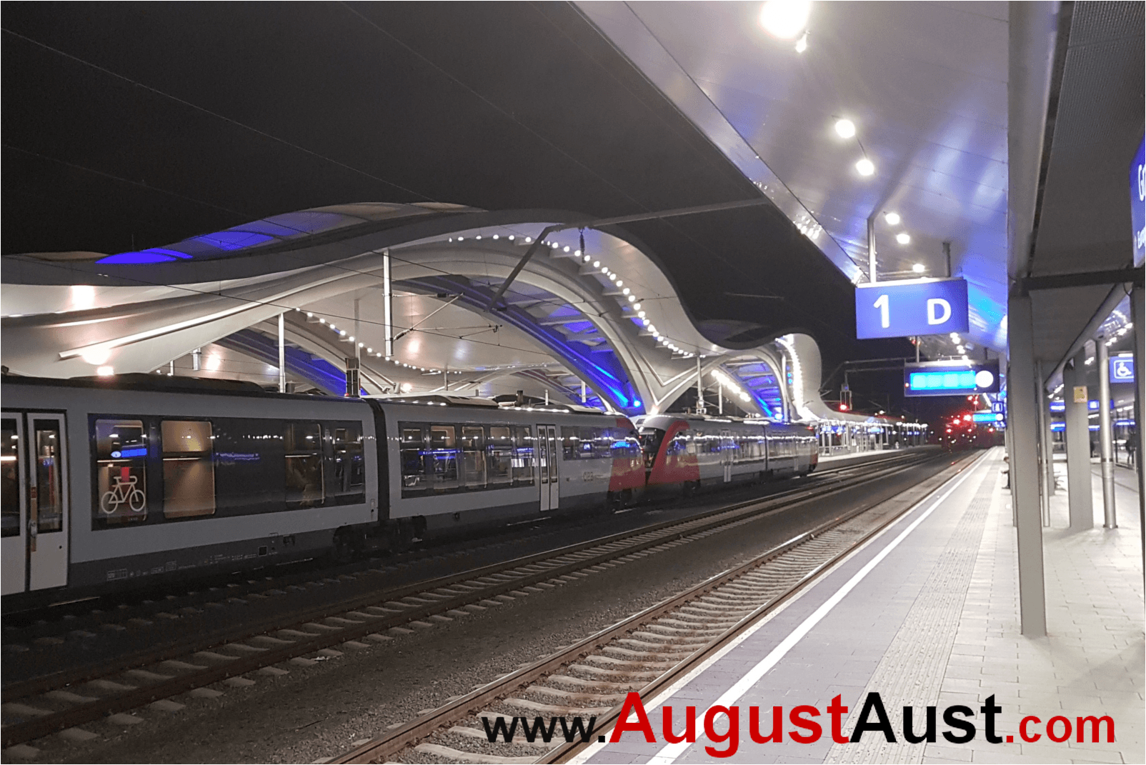 Fotos und Information, Graz Hauptbahnhof und Busbahnhof