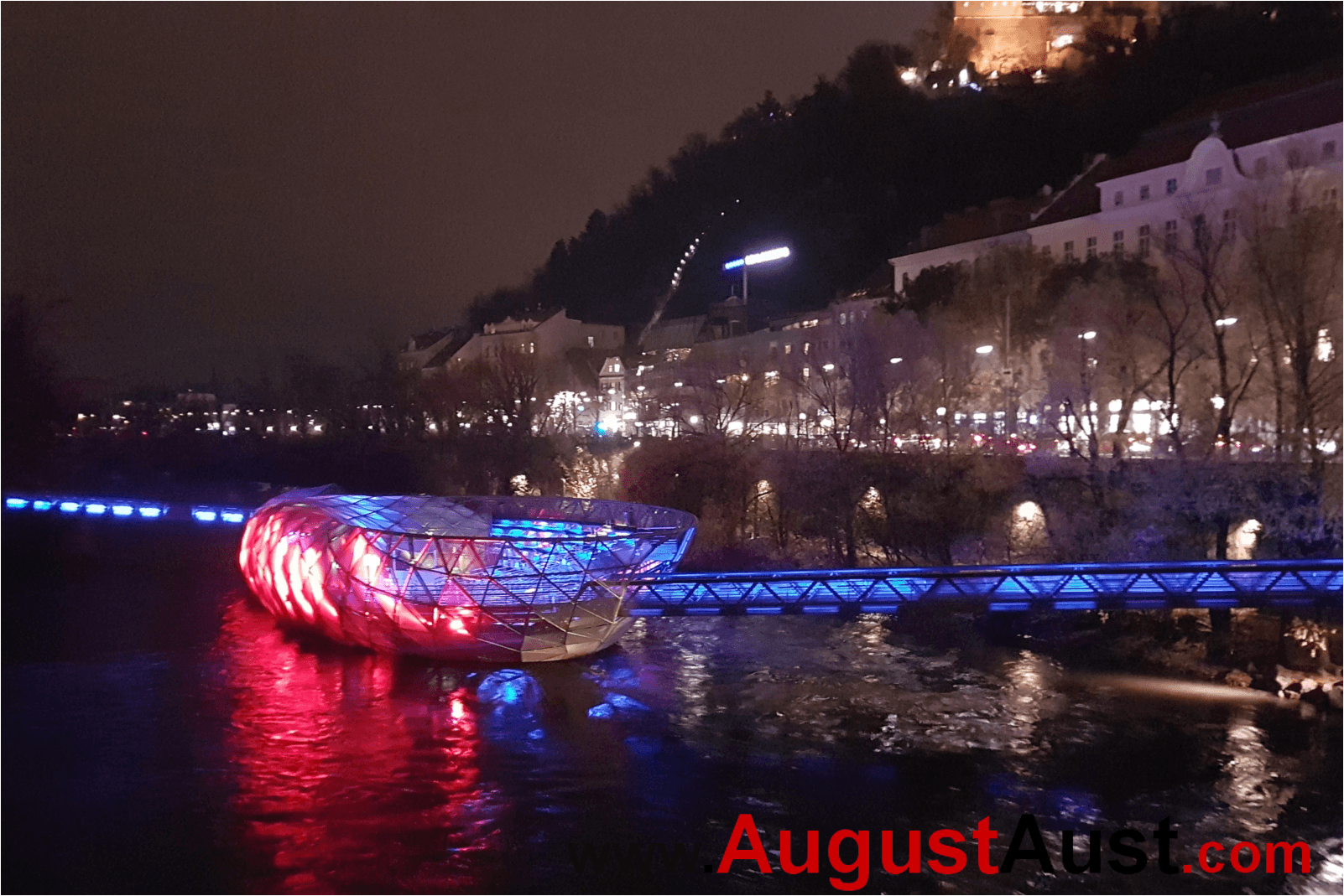 Die Murinsel in der Landeshauptstadt und UNESCO City of Design, Graz