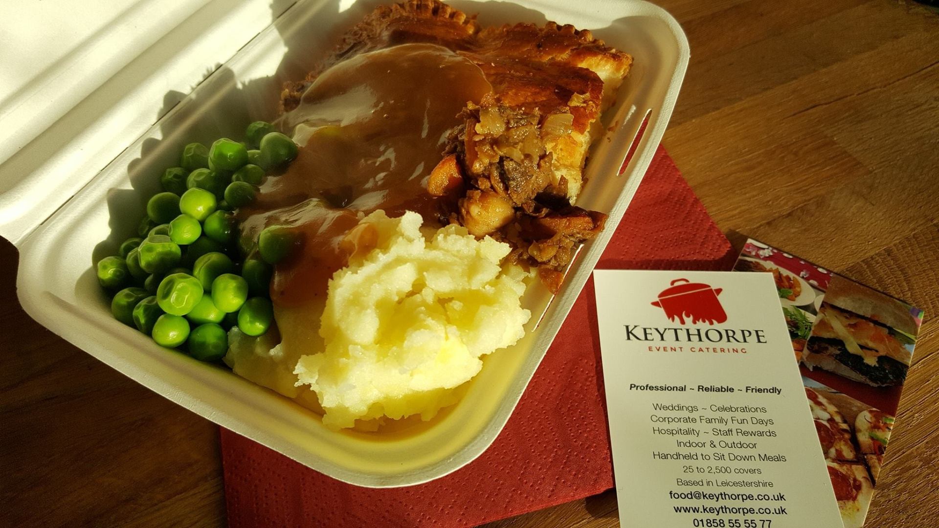 Pie, Mash, Peas & Gravy - Mushy or Garden?