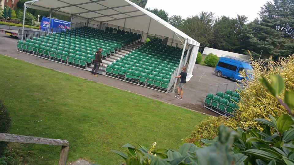 Carlinden Tiered Seating Hire