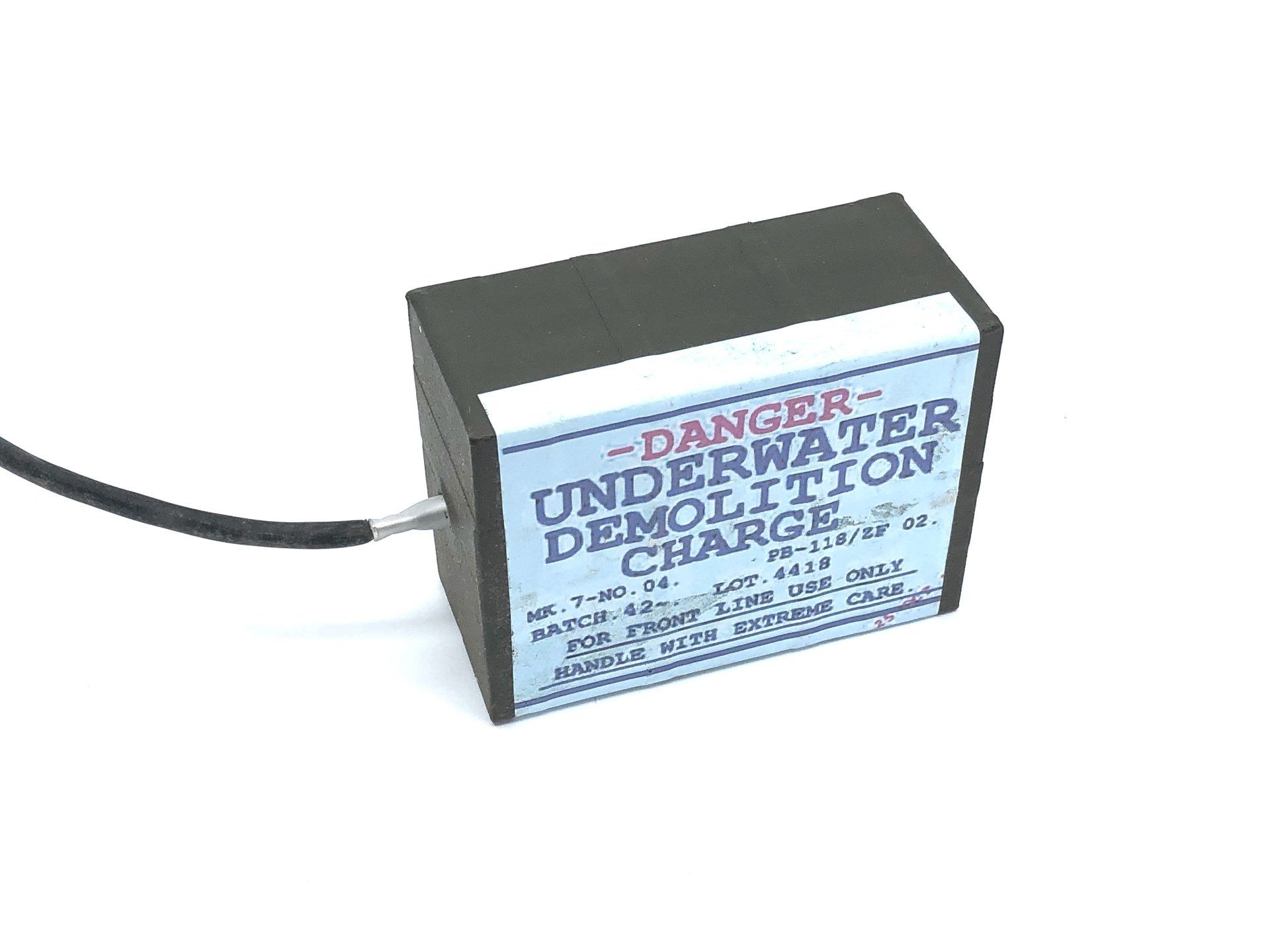 Theatrical replica prop explosives for Hire UK