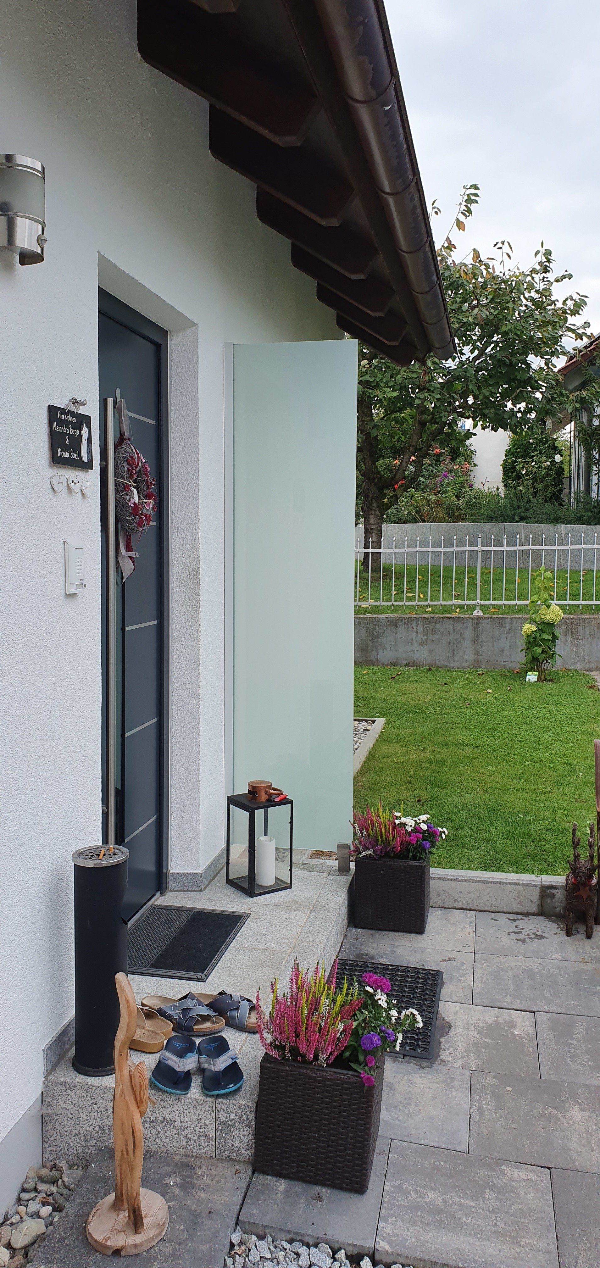 Glasbau, Glas, Glaserei - GLAS VOGEL - Windfang, Sichtschutz,