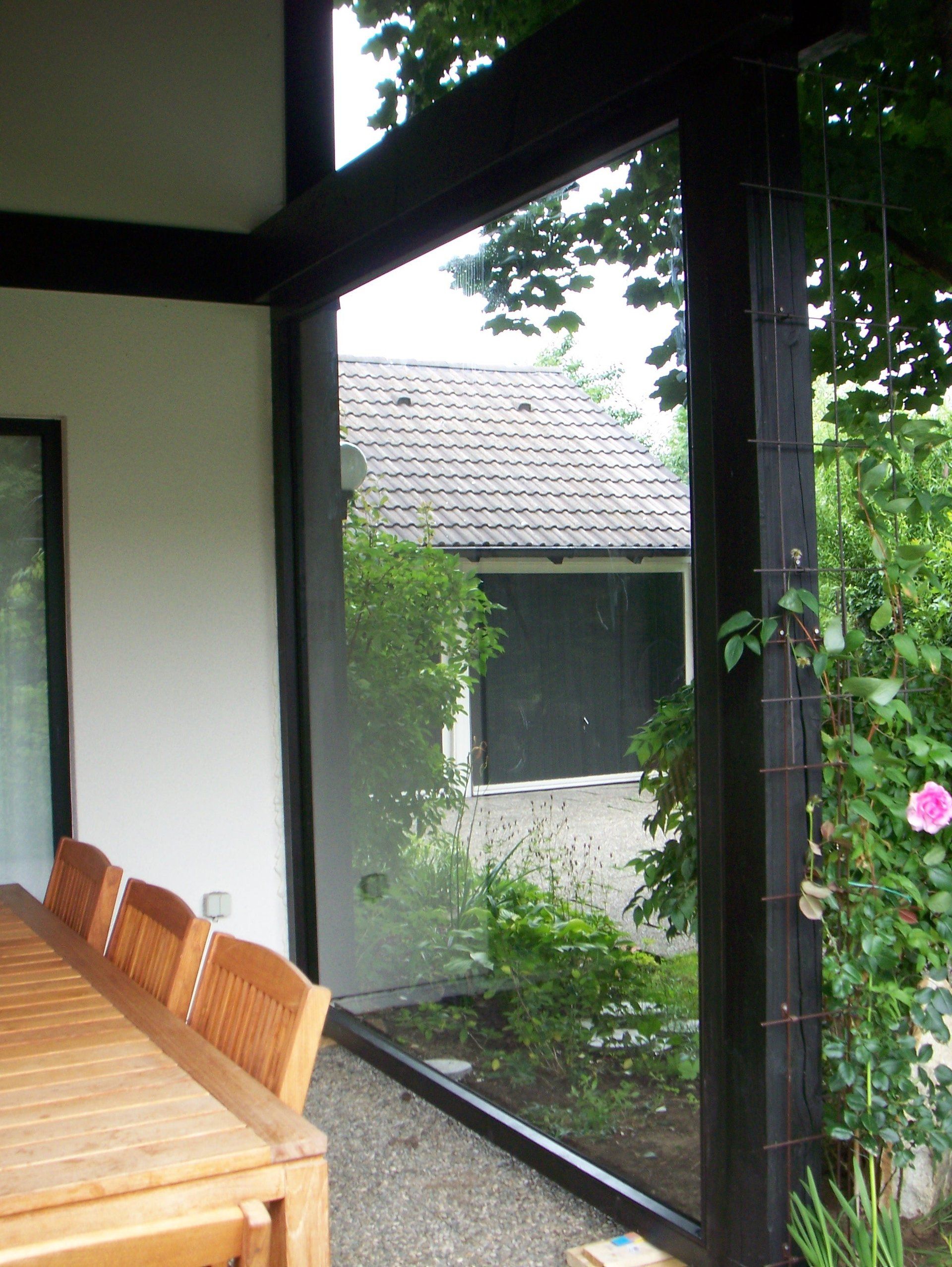 Glasbau, Glas, Glaserei - GLAS VOGEL - Windfang, Sichtschutz,