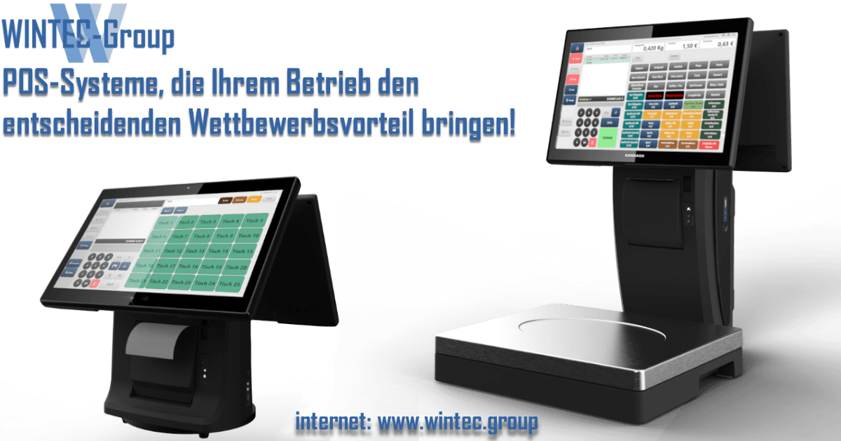 WINTEC POS-Systeme - Kassensysteme PC-Waagen Bezahlautomaten Software