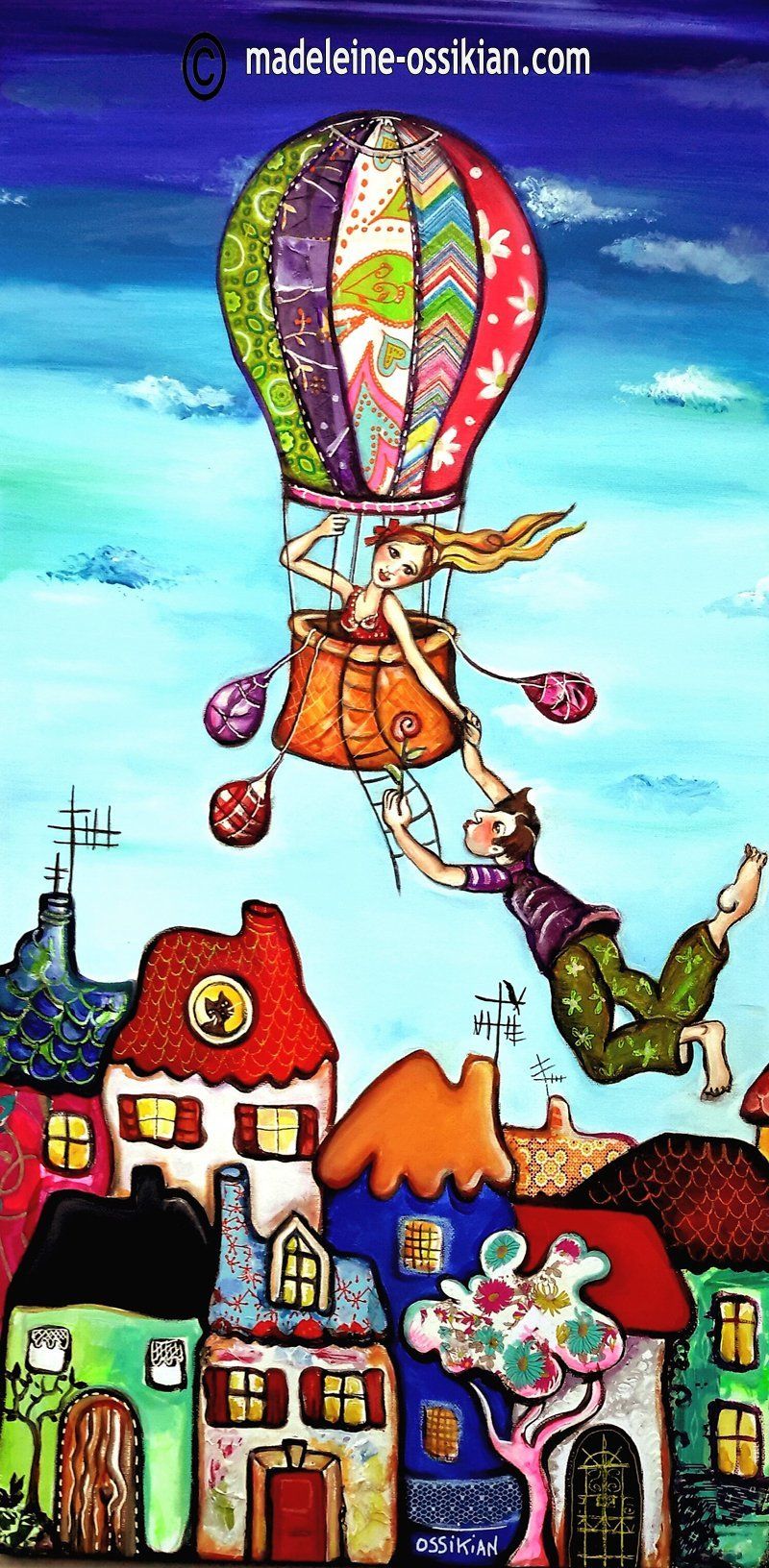 Madeleine Ossikian - Artiste peintre - Pézenas - France - Figuratif