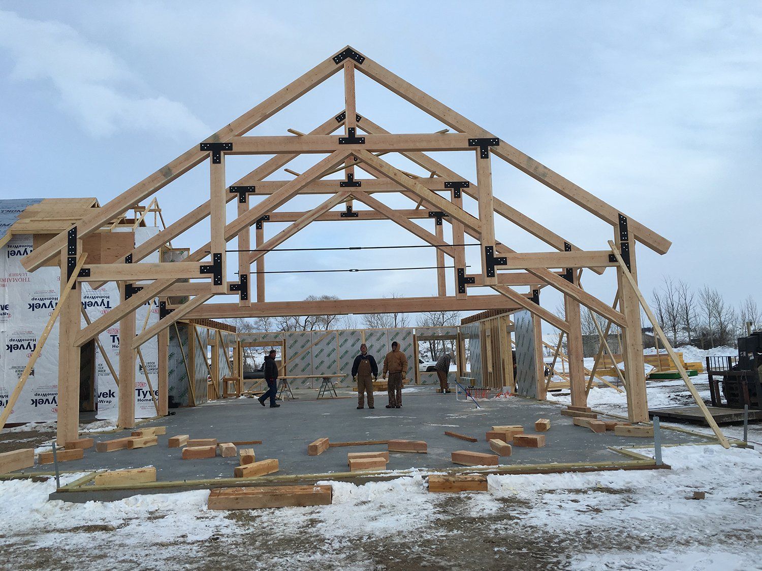 Timber Framework | Montana | Big Sky Post and Beam
