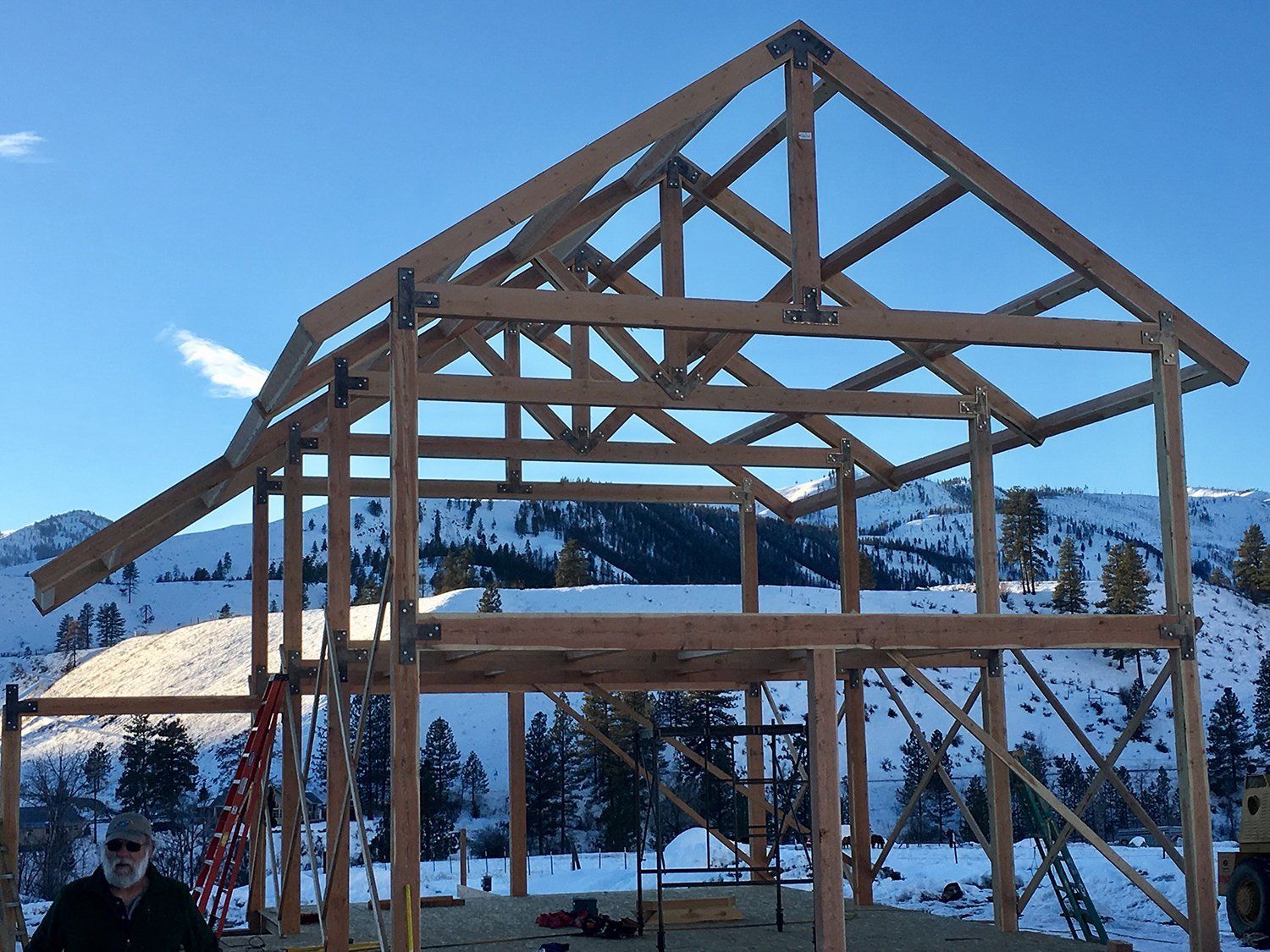 Timber Framework | Montana | Big Sky Post and Beam
