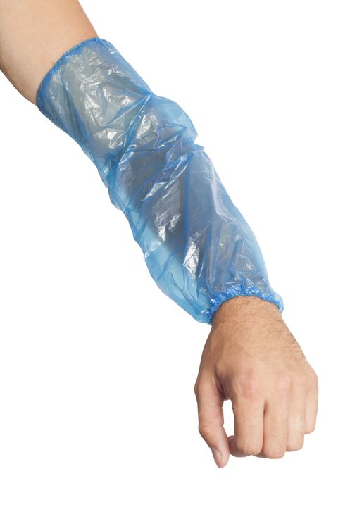 Blue Poly Sleeves