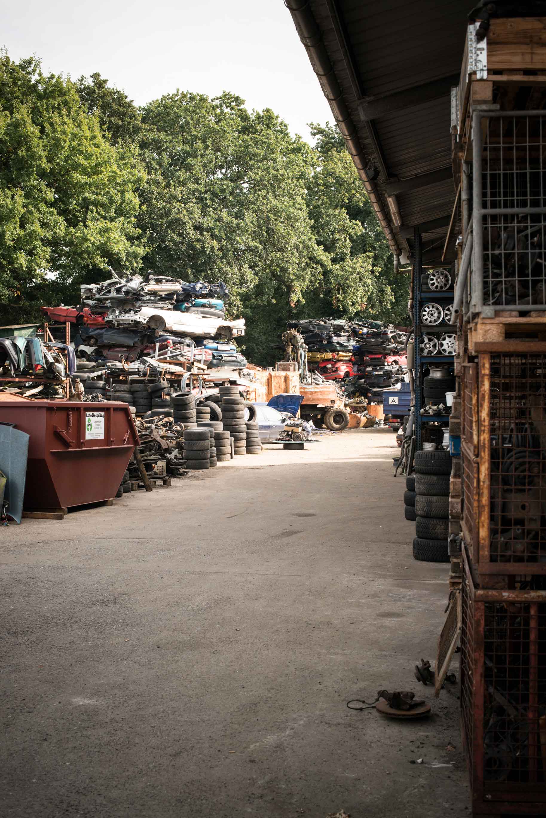 Fahrzeugverwertung - Schrottverwertung - Autoverwertung Johann Müller