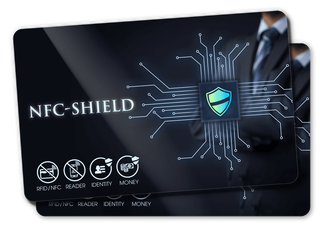 NFC-Shield Cards - RFID / NFC Blocker Karten zum Schutz Ihrer Daten