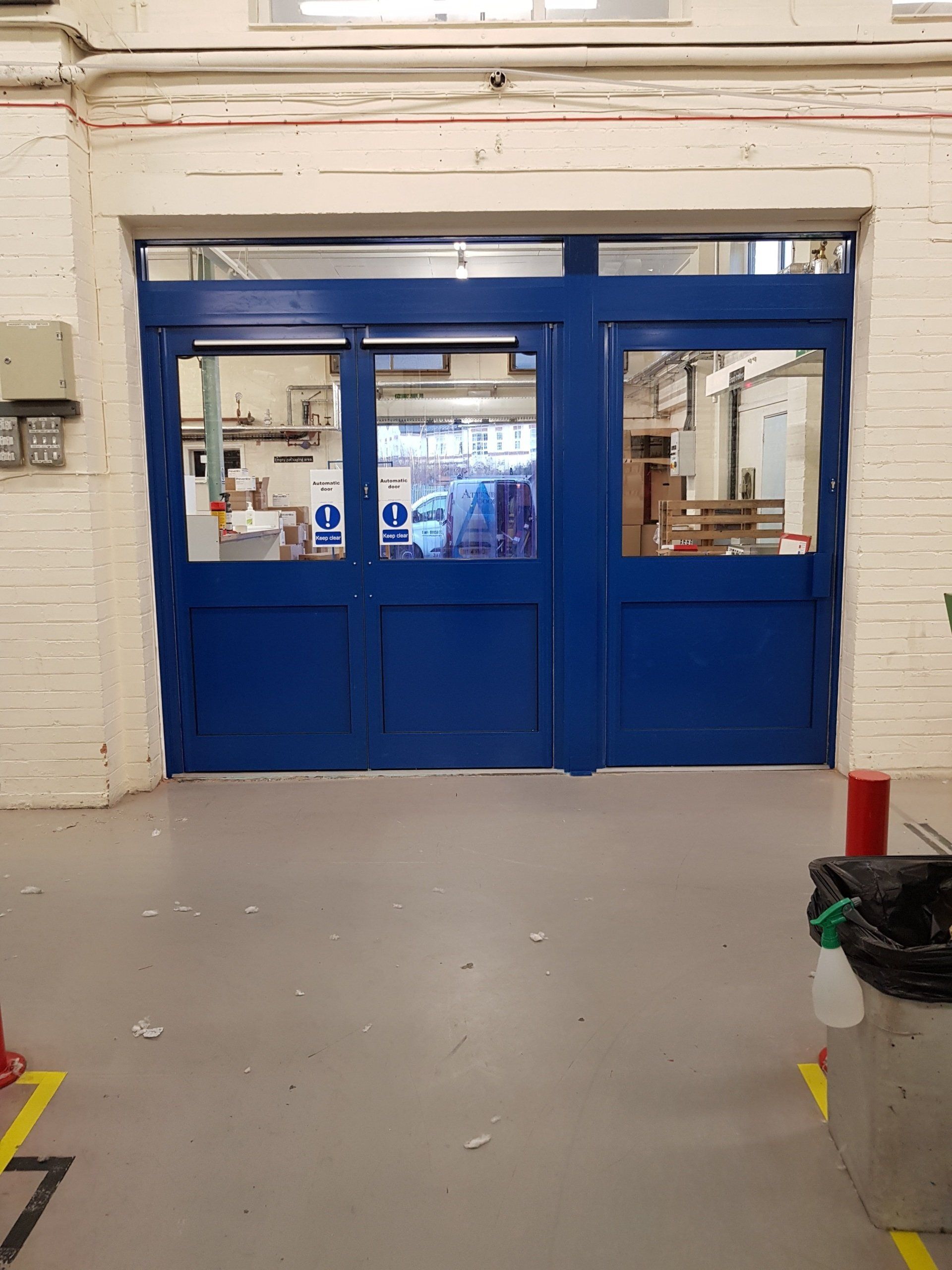 Aluminium doors for Nottingham, Derby and Leicester