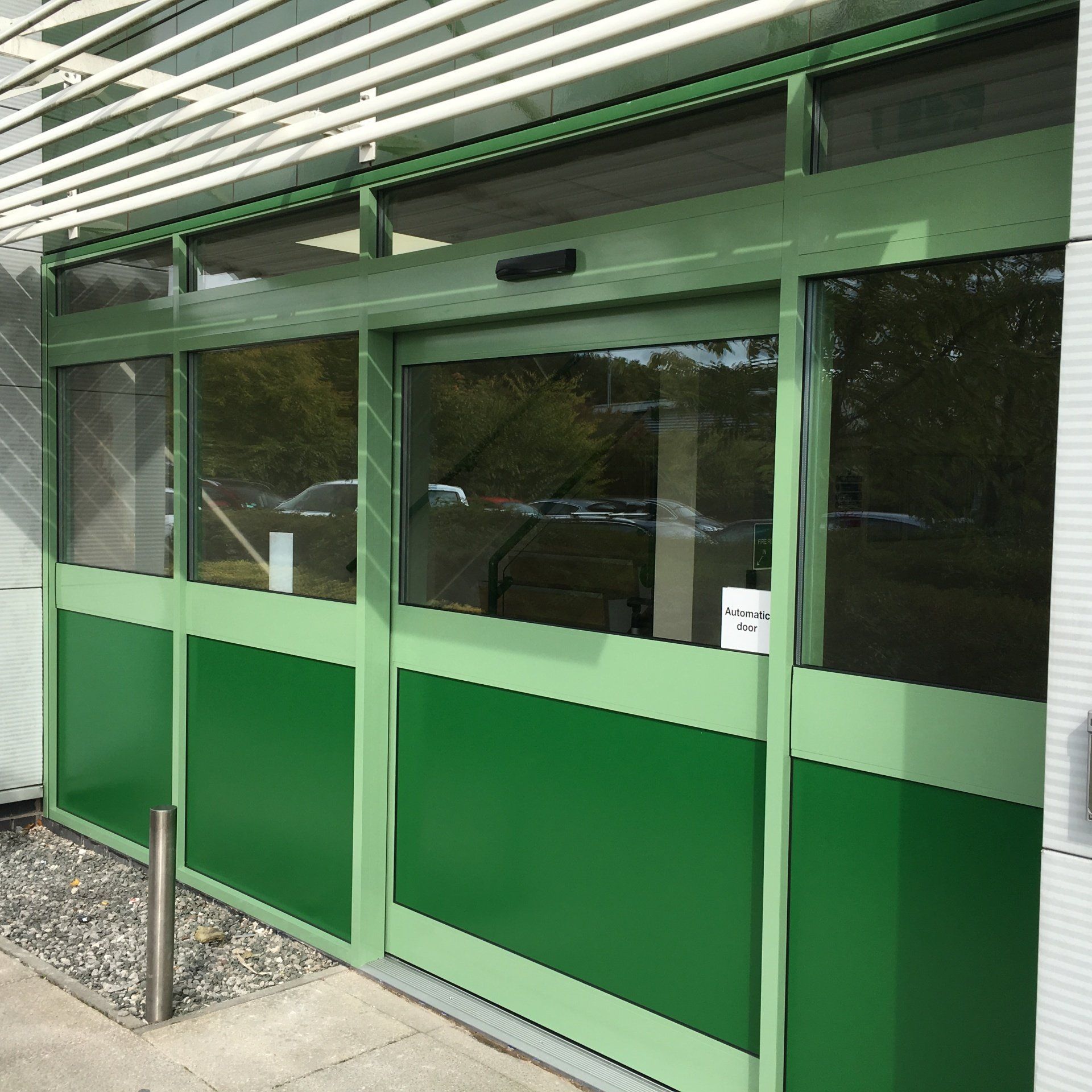 Aluminium doors for Nottingham, Derby and Leicester