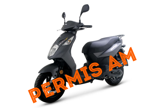Permis Am pour conduire un scooter de 50cm3 a partir de 14 ans