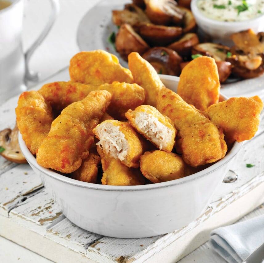 Du poulet savoureux, croustillant et.. sans gluten