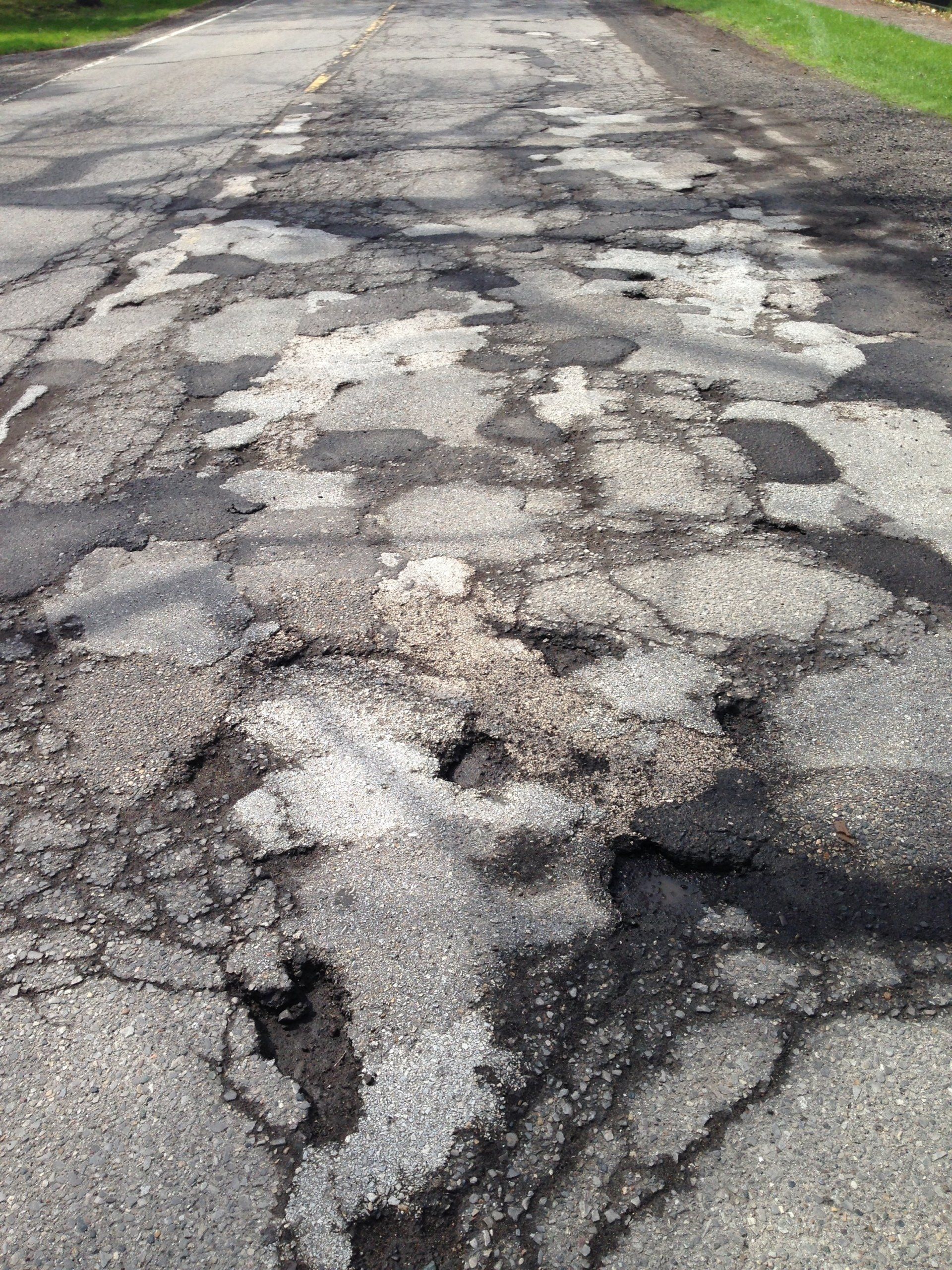 Spray Patch Road Repair - Fixing Michigan's Roads