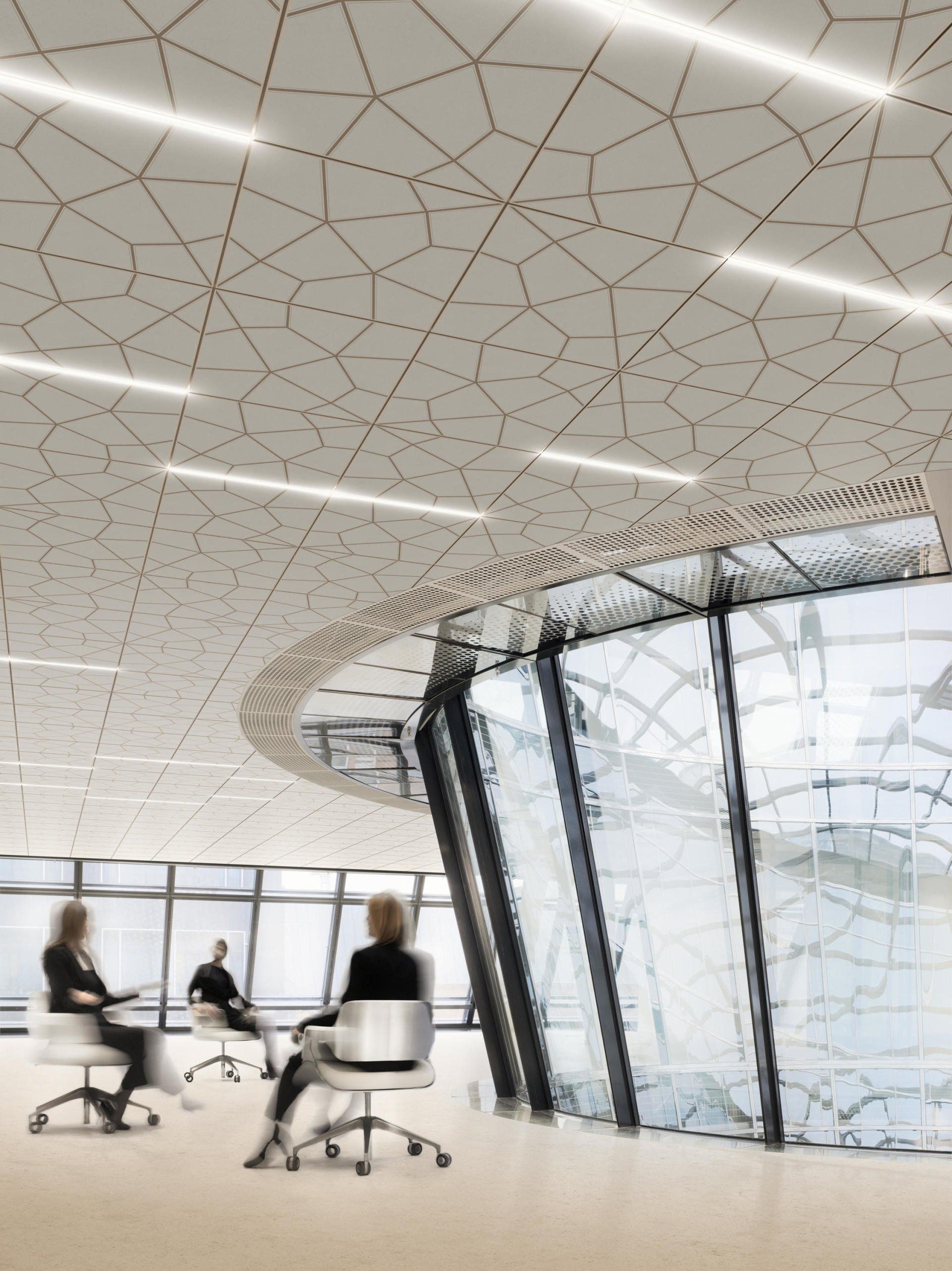 OWAconstruct System S 15b mit OWAcoustic Mineralplatte Oriental 15mm