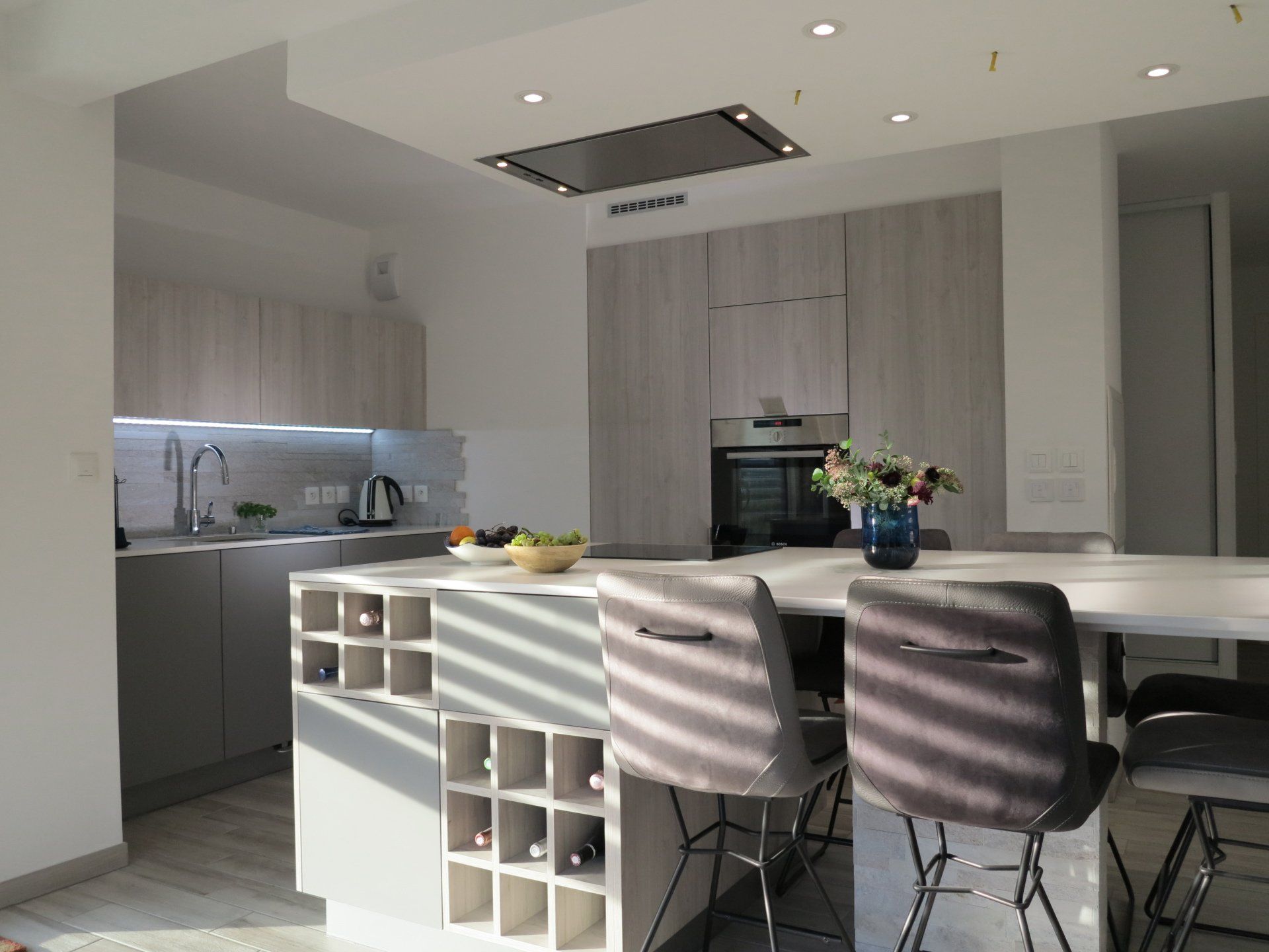 Mentele cuisines Plexi Perle