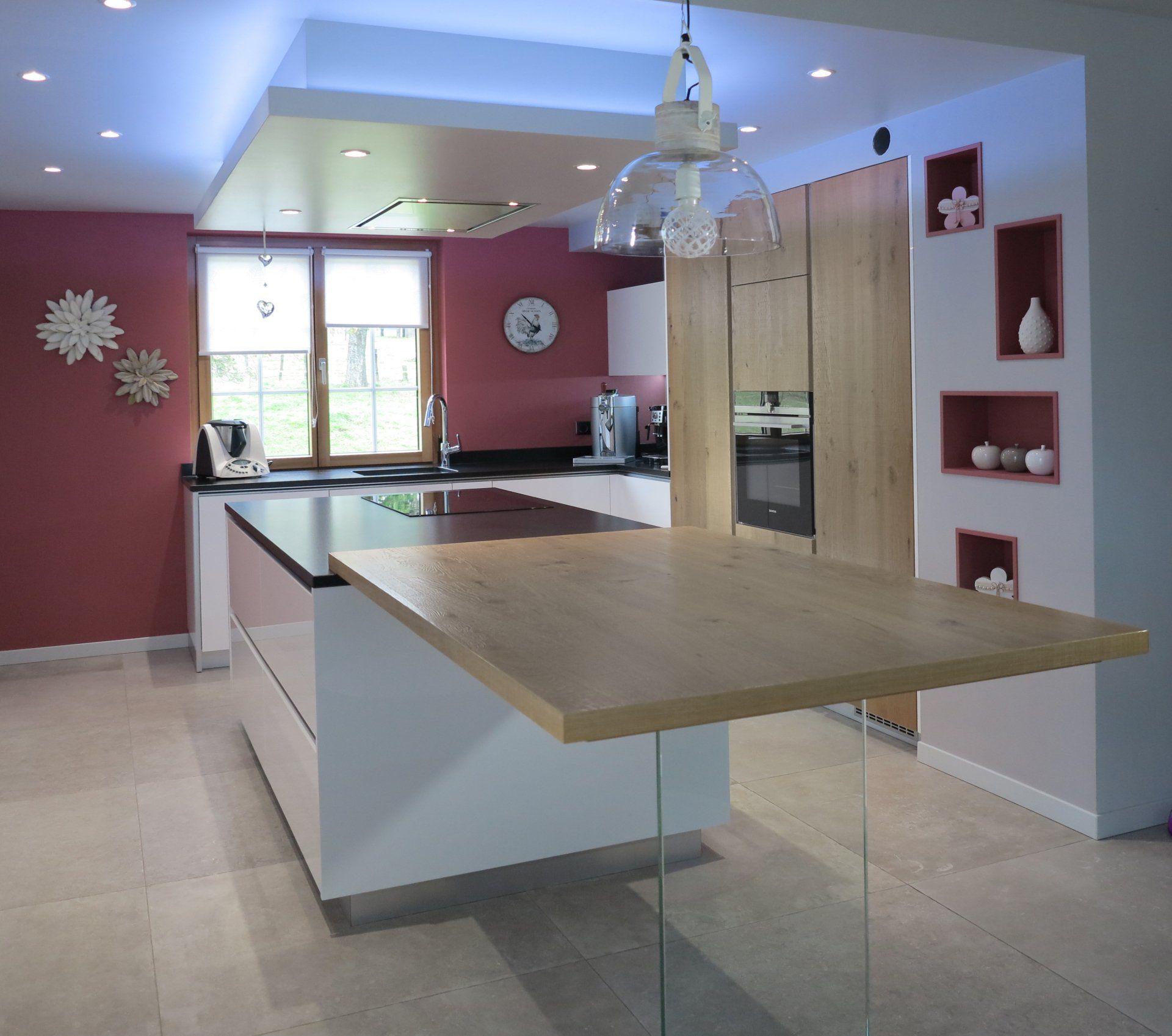 Mentele cuisines Plexi Perle