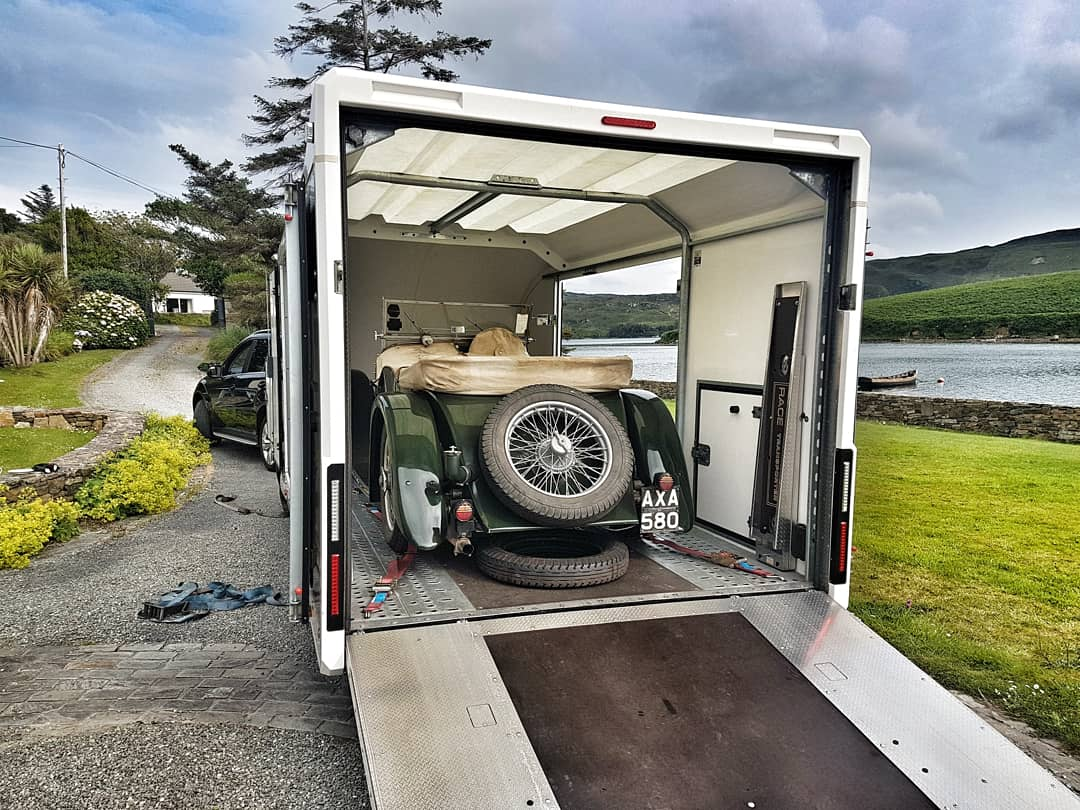 Specialist Enclosed Car Transport around the UK and Europe