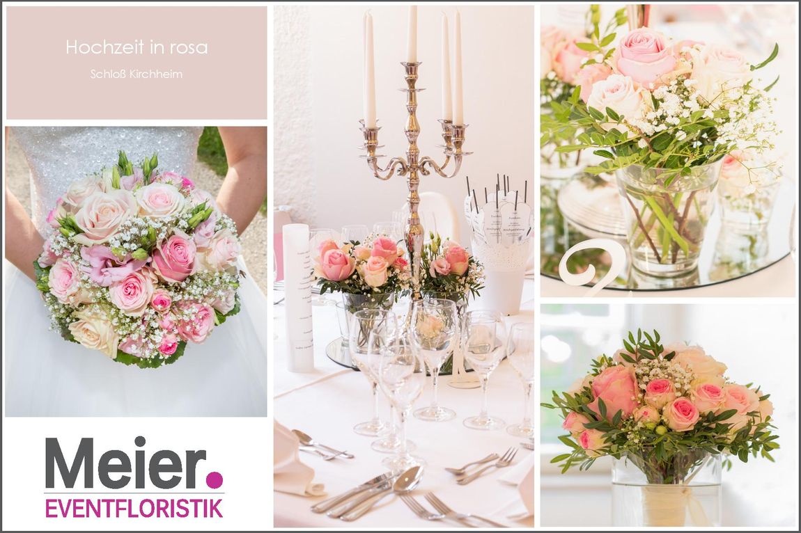 Unsere Referenzen für Hochzeitsfloristik