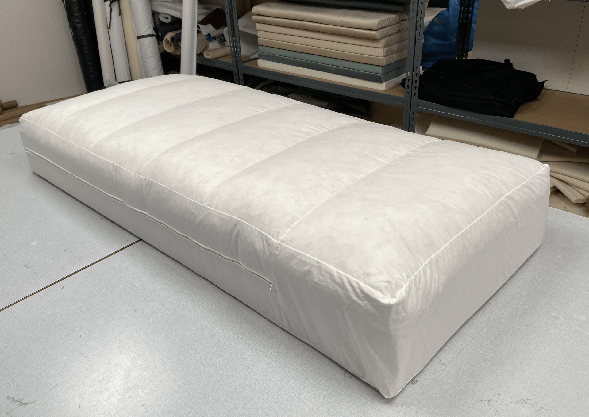 Coussin banquette sur mesure