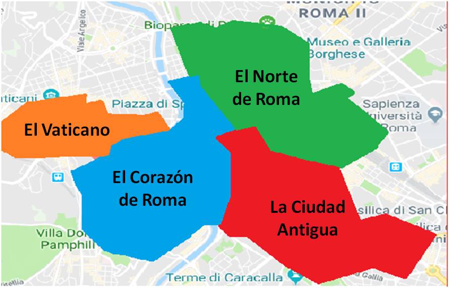 4 Zonas imprescindibles de Roma