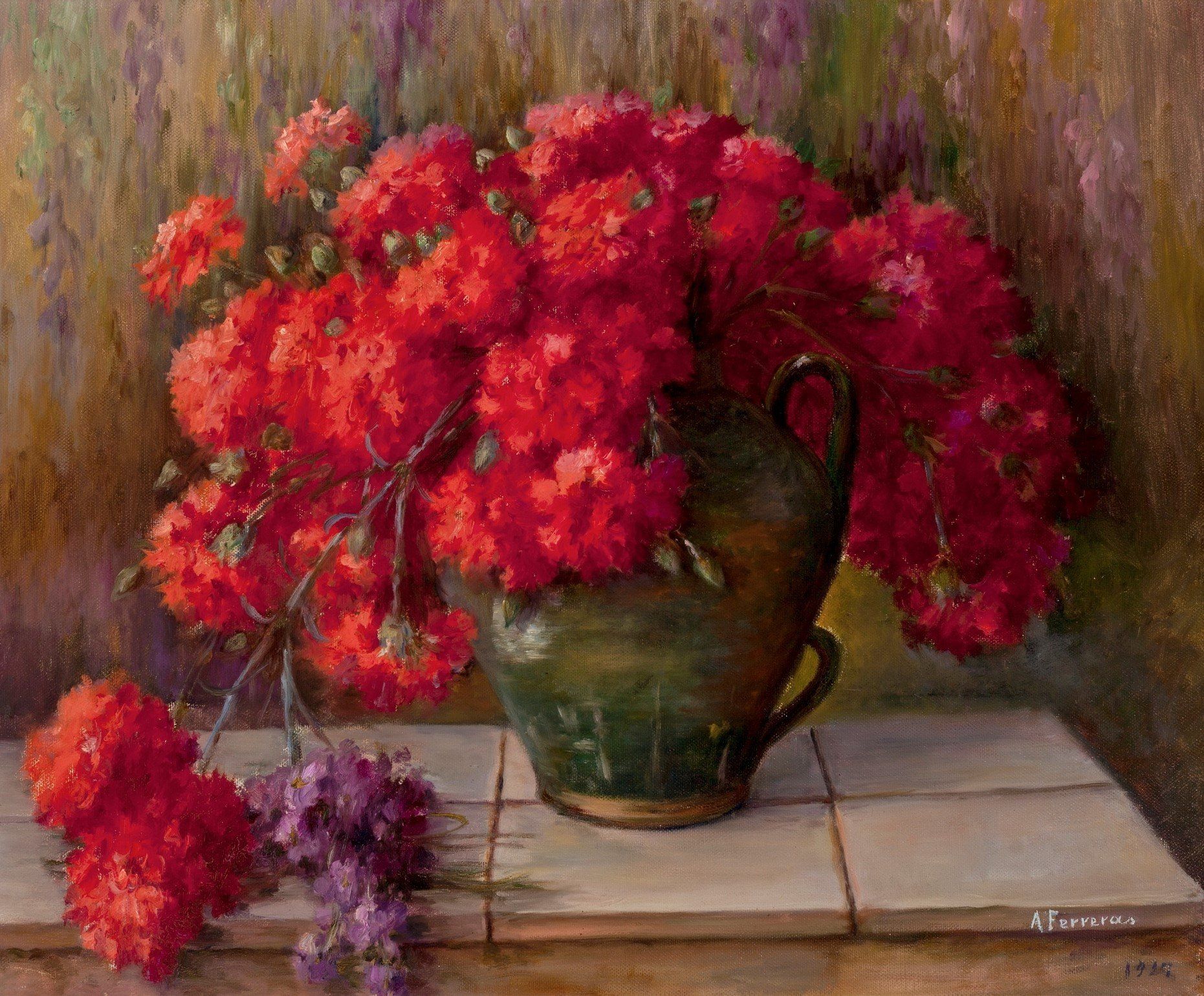 El clavel en el arte