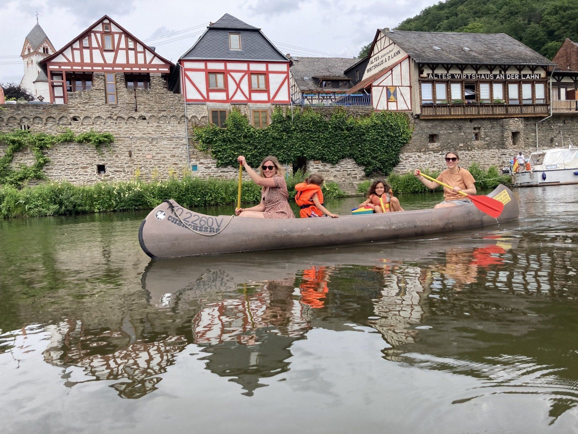 Kanutouren auf der Lahn - Galerie