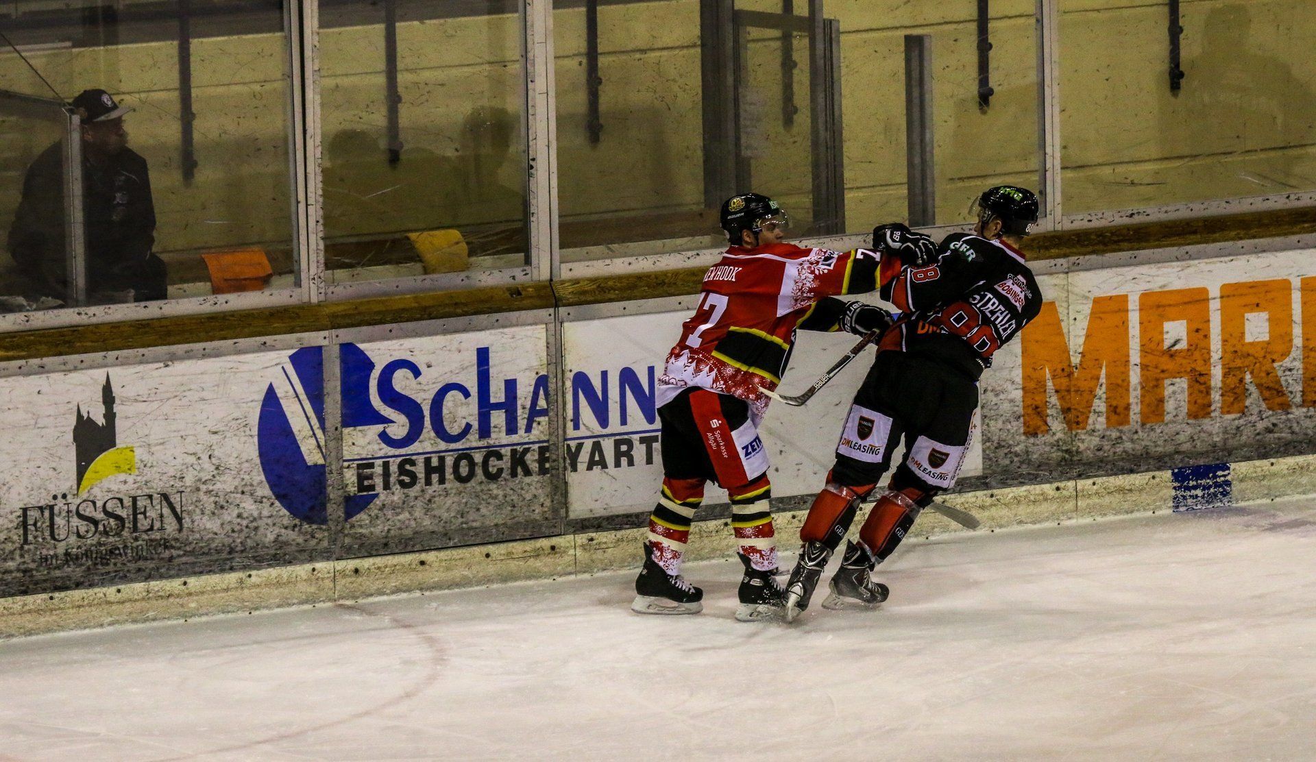 Eishockey EV Füssen (landesliga Bayern) gegen EHC Köngsbrunn 26.12.2017 ...
