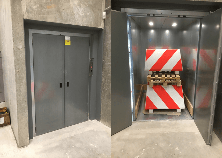 Güteraufzug - Lastenaufzug bis zu 2000kg Traglast