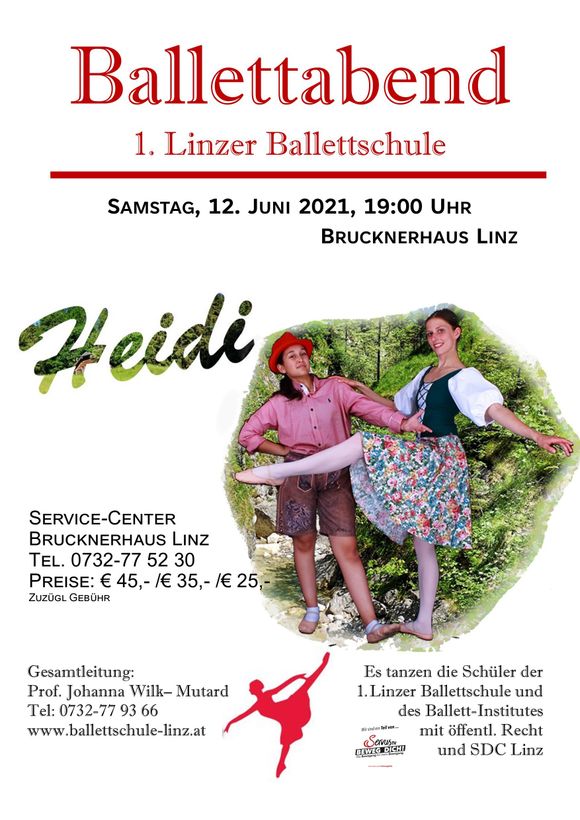 Ballett bis Hip Hop? Kurse findest Du in der 1. Linzer Ballettschule!