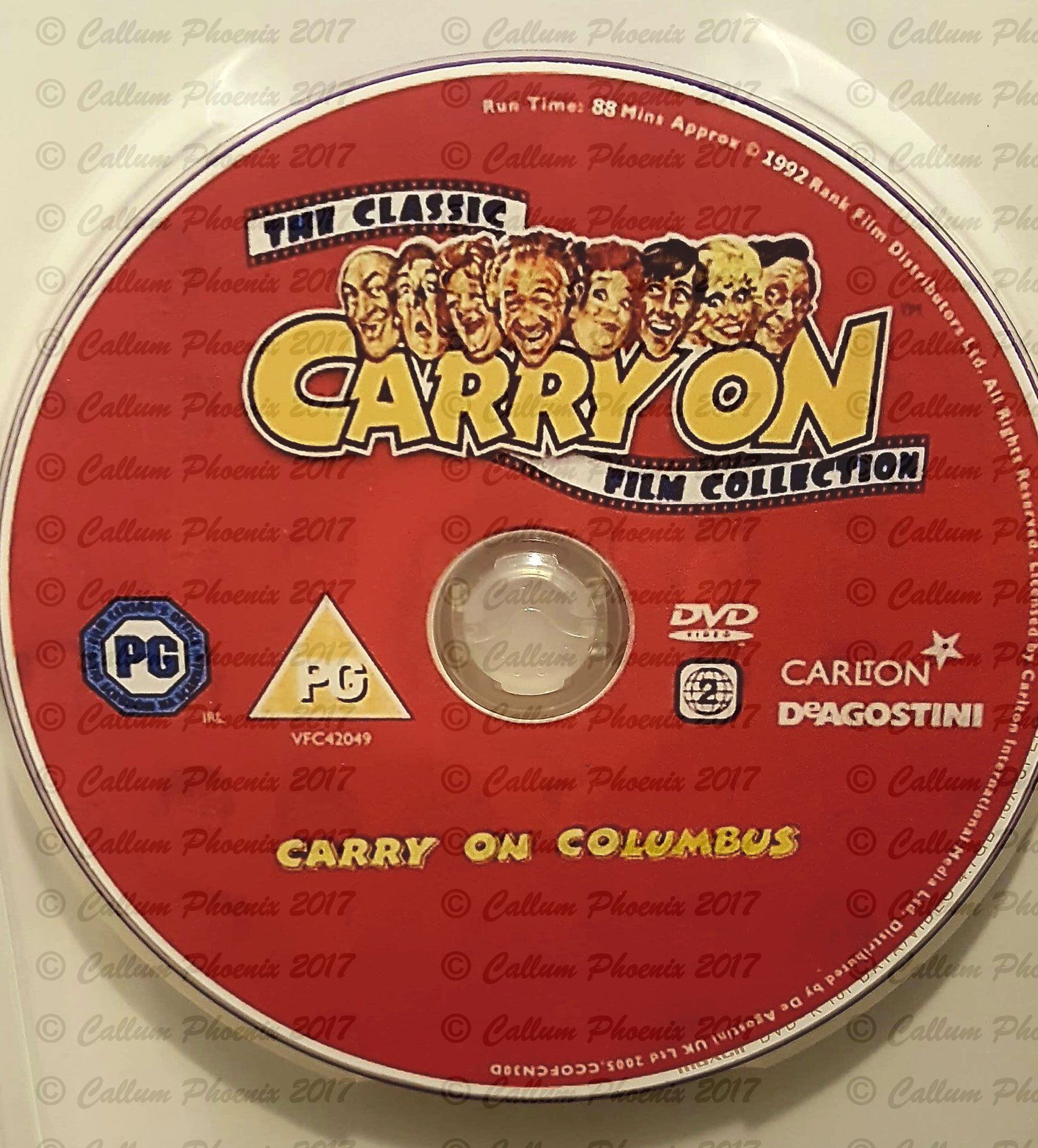 Carry On DVD Artwork