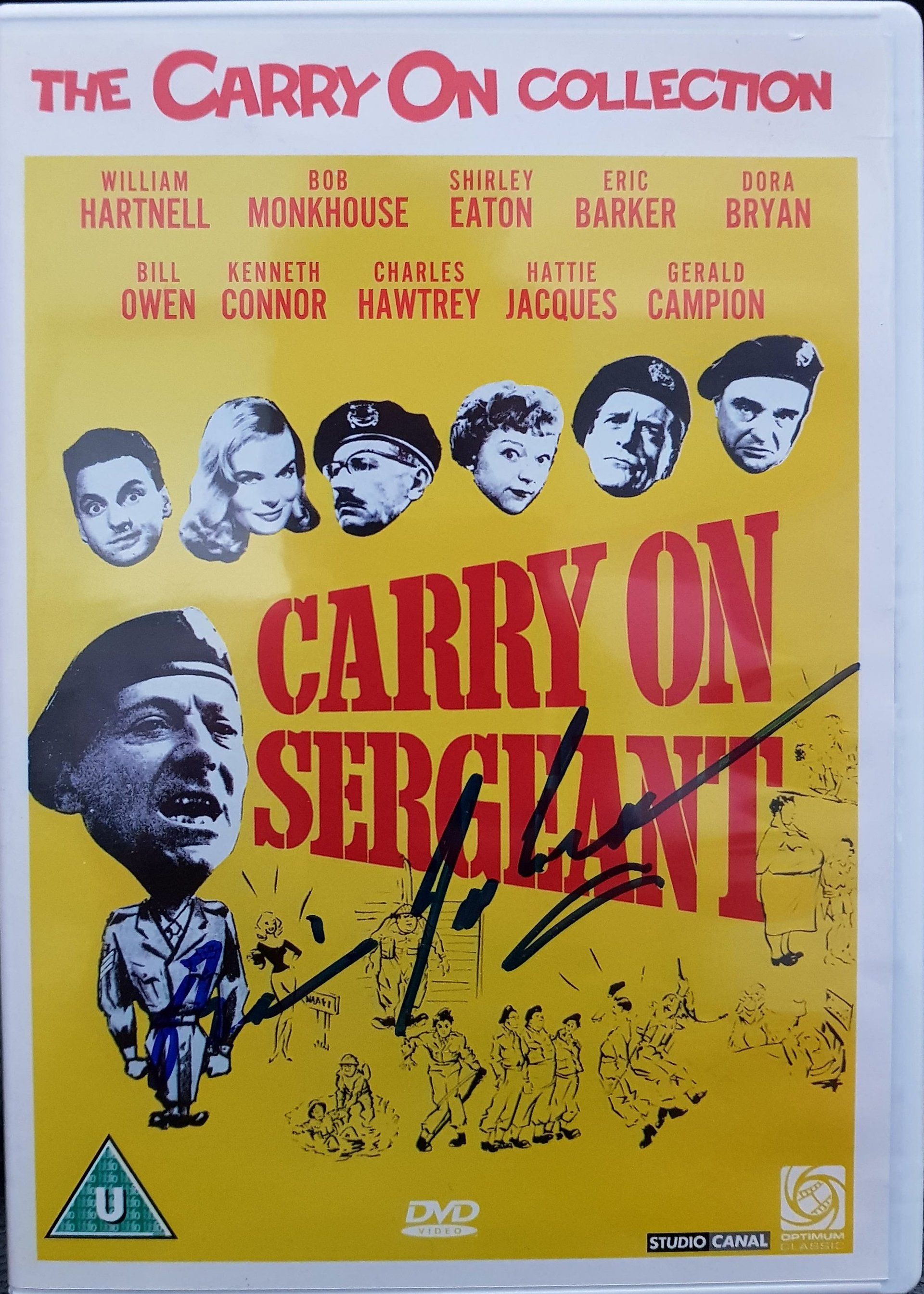 Carry On Films (Signed DVDs) 1958 to 1966