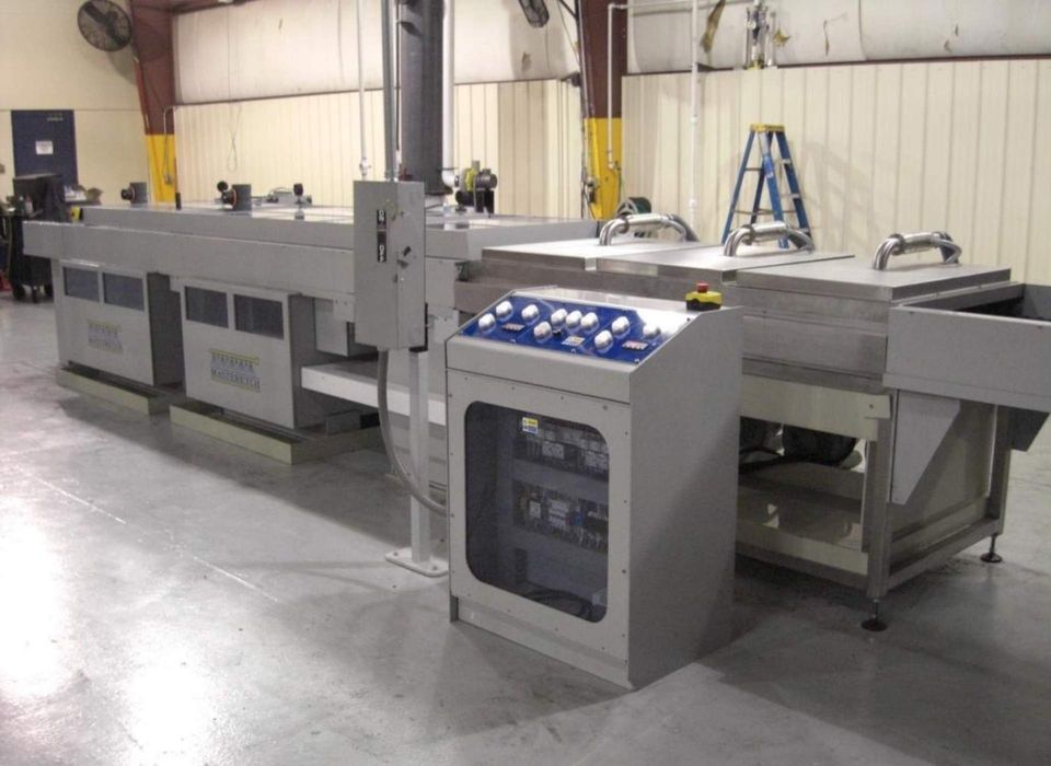High volume Masteretch 750 etching line for clutch plates -USA