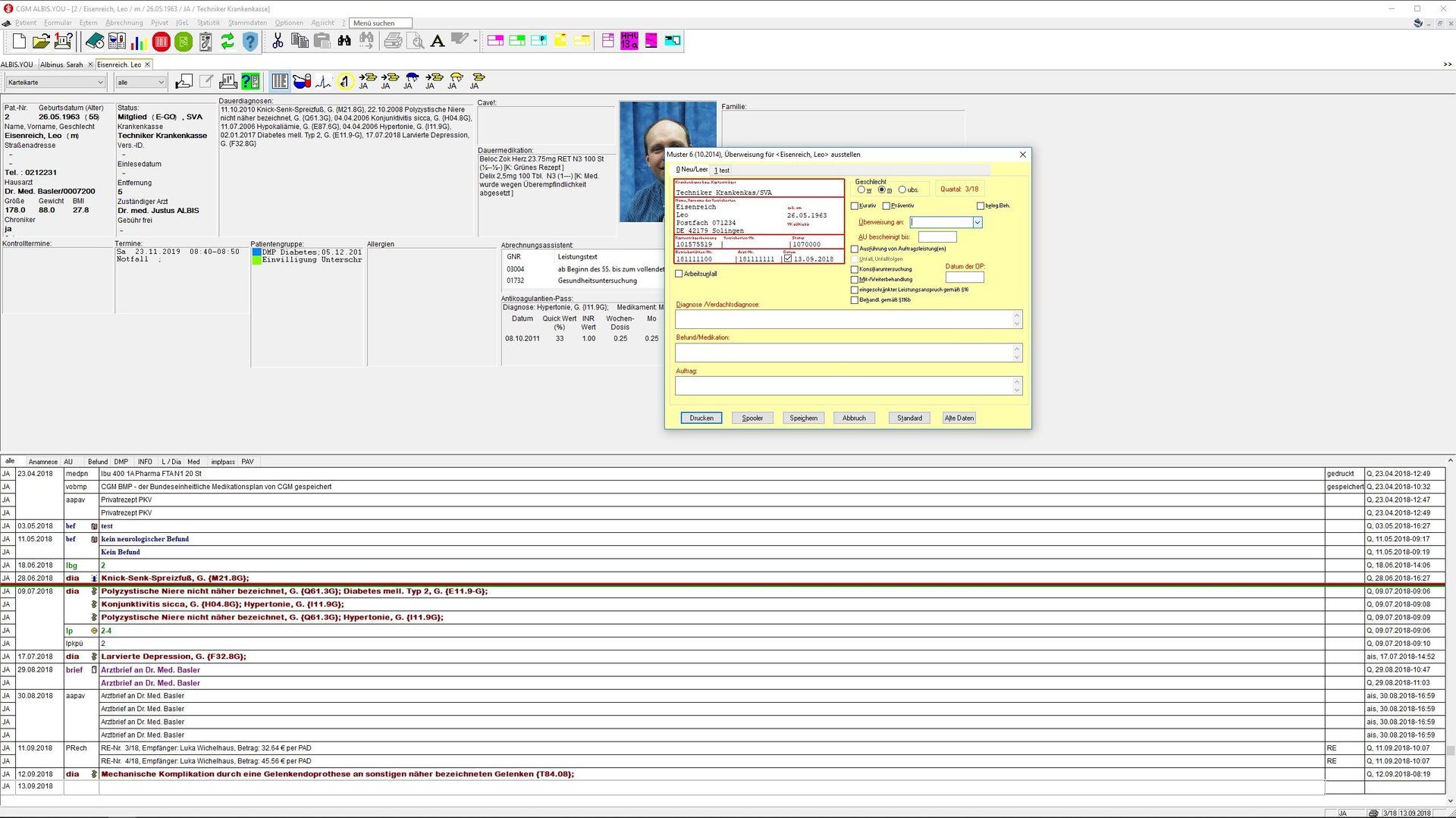 ALBIS - die richtige Praxissoftware für Ärzte u. Psychologen