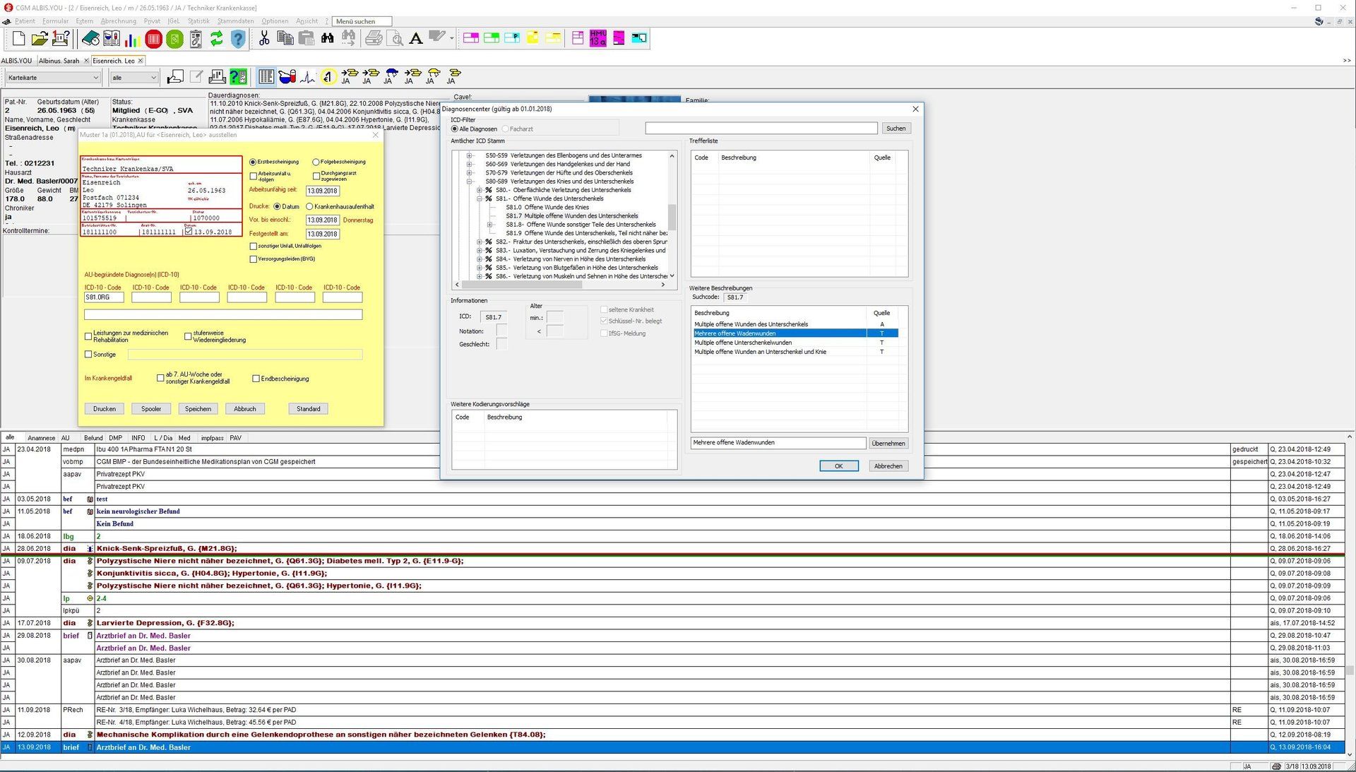 ALBIS - die richtige Praxissoftware für Ärzte u. Psychologen