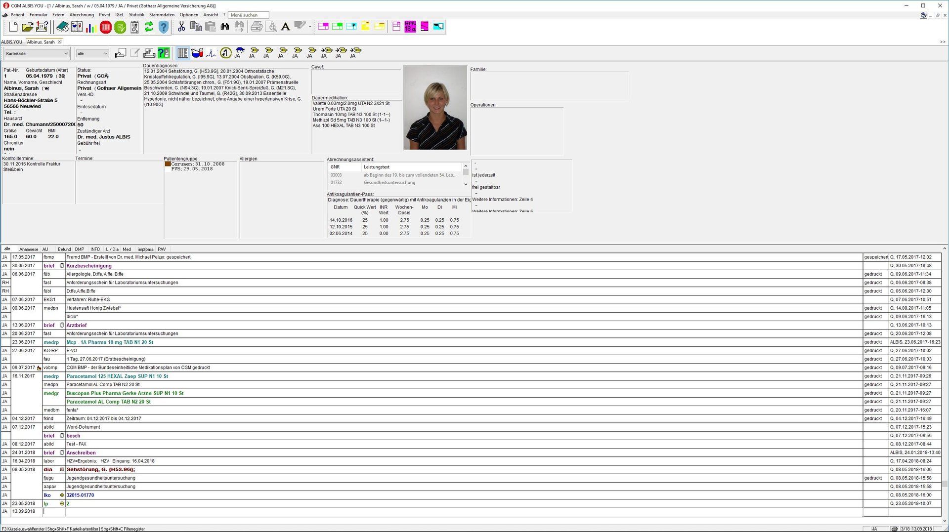 ALBIS - die richtige Praxissoftware für Ärzte u. Psychologen