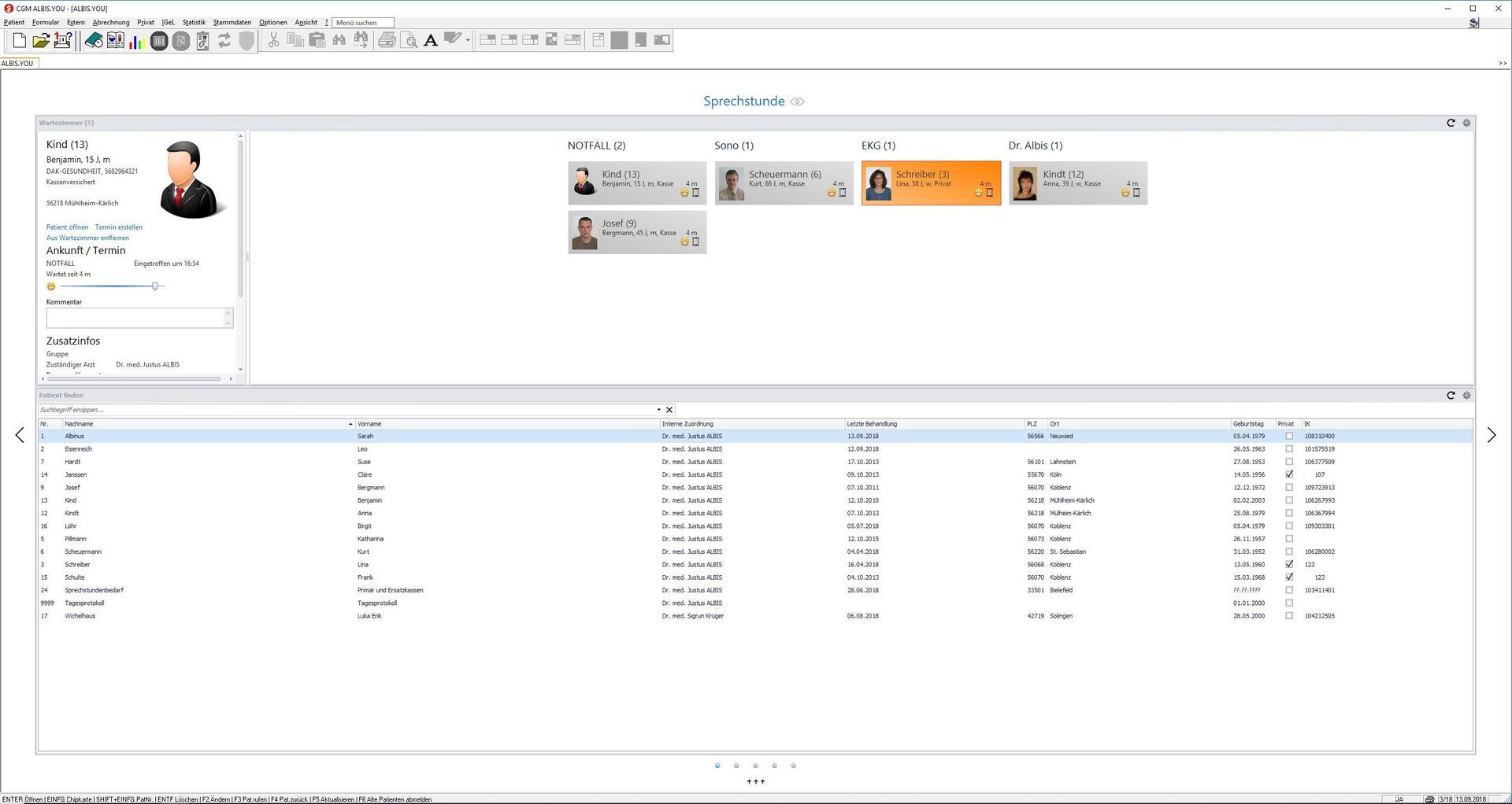 ALBIS - die richtige Praxissoftware für Ärzte u. Psychologen